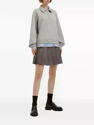 TOUT A COUP Layered-detail Polo Shirt