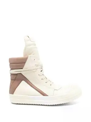 Rick Owens Geobasket High-top Sneakers - Neutrals