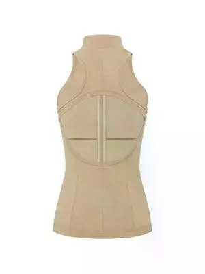 CLUB21 COLLECTION Cleo Cut-out High-neck Top