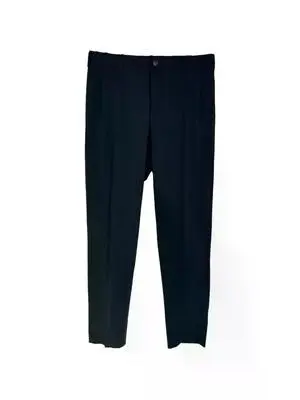 Giorgio Armani Straight-leg Trousers - Black