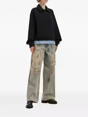 TOUT A COUP Layered-effect Polo Shirt