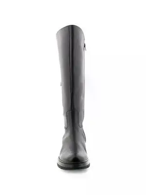 Gabor Knee-high Zip Detail Leather Boots