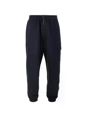 Emporio Armani Drawstring Cargo Pants - Blue
