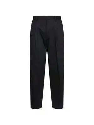 COSTUMEIN Pleated Virgin Wool Trousers - Black