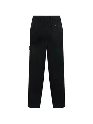 Stone Island 3100014 Loose-fit Chino Trousers With Snap Pockets