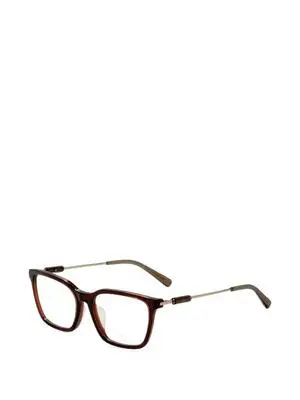 Armani Exchange Square Frame Eyeglasses - Brown