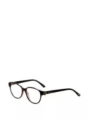 Chopard Lace Geometric-frame Glasses - Black