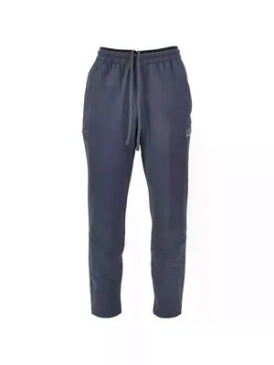 EA7 Logo-print Waffle-knit Track Pants