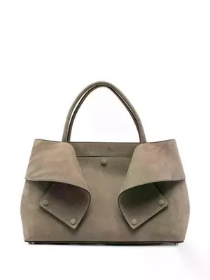 TOTEME Mercer Nubuck Leather Tote Bag - Grey