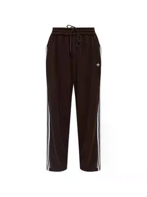 Adidas Logo-embroidered Side-stripe Track Pants