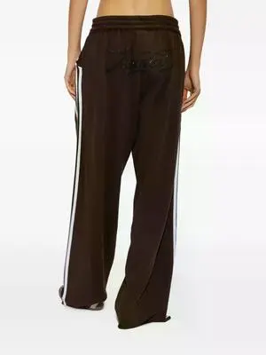 Adidas Logo-embroidered Side-stripe Track Pants