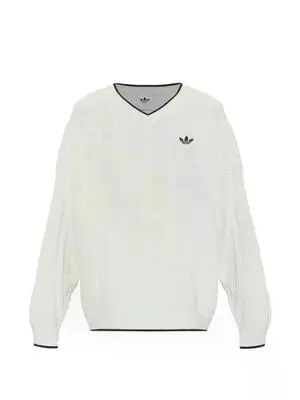Adidas Cable-knit Sweater - White