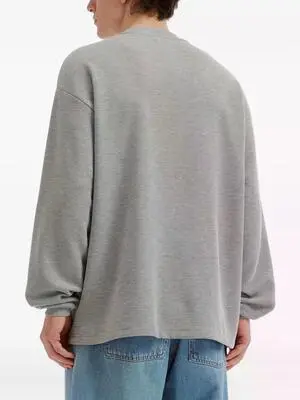 CHOCOOLATE Waffle-knit Logo-print T-shirt