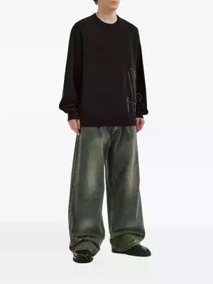 Izzue Distressed Faded-wash Jeans
