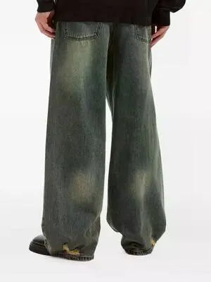 Izzue Distressed Faded-wash Jeans
