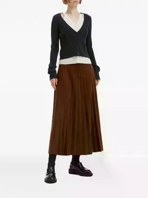 B+AB Ribbed Layered Cardigan