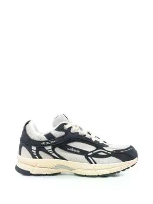 THE MERCER BRAND The Re-run Panelled Sneakers - Grey
