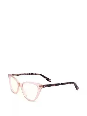 Kate Spade New York Aubrie Cat-eye Eyeglasses With Tortoiseshell Pattern - Brown