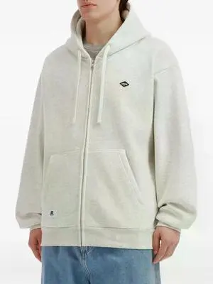 CHOCOOLATE Logo Patch Zip-up Hoodie