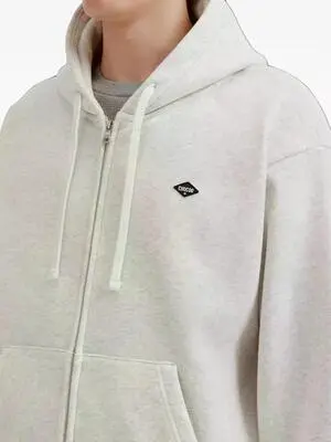 CHOCOOLATE Logo Patch Zip-up Hoodie