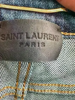 Saint Laurent Cropped-hem Shorts