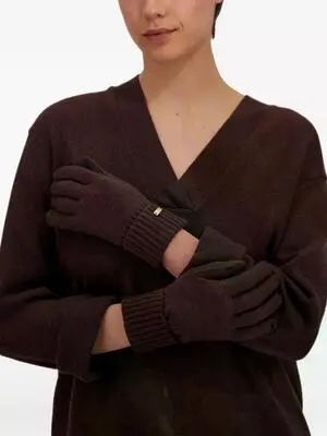 Herno Stocking-stitch Gloves