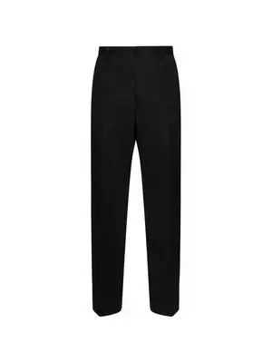 COSTUMEIN Pressed-crease Tailored Trousers - Black