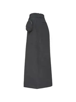 MELITTA BAUMEISTER Pouch Detail Wide-leg Trousers