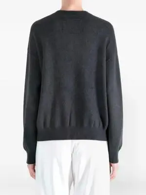 Frenckenberger Fine-knit Open-front Cardigan