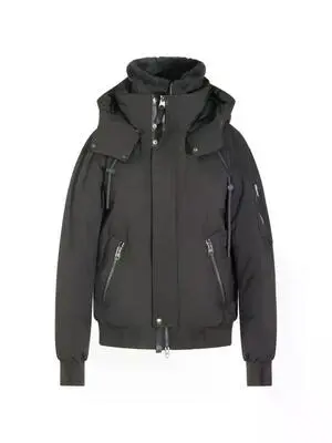 Mackage Quilted-back Hooded Jacket - Grey