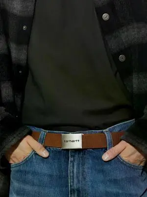 Carhartt Work In Progress Logo-plaque Belt