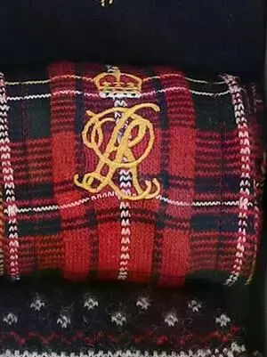 Polo Ralph Lauren Embroidered Fair Isle Socks
