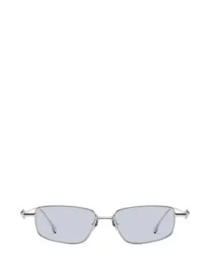 GENTLE MONSTER Saga 02 Square Frame Sunglasses - Silver