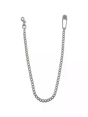 KAMIYA Kmy Safety-pin Wallet Chain - Silver