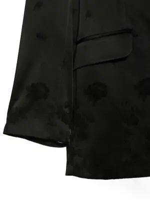 ROMEO GIGLI 1990s Floral-jacquard Jacket