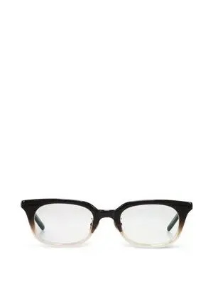AKILA Lo-fi Rectangle-frame Glasses - Brown