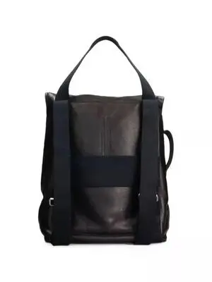 Rick Owens Grained Leather Backpack