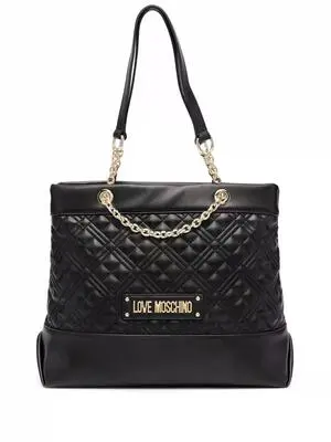 Moschino Quilted-finish Tote Bag