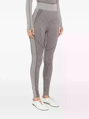 Casablanca Monogram-pattern Leggings