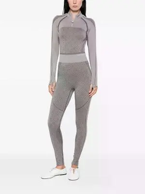 Casablanca Monogram-pattern Leggings