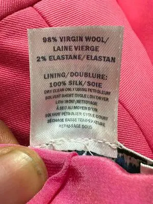 Oscar De La Renta Single-breasted Blazer With Notched Lapels
