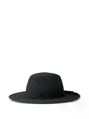 MAISON MICHEL Kyra Wool-felt Hat - Black