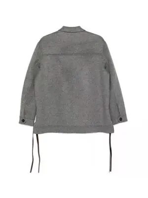 SEMICOUTURE Tie-detail Button-up Jacket
