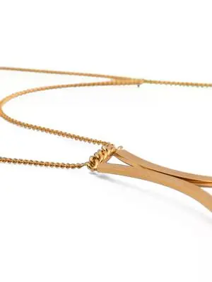Elisabetta Franchi Polished -tone Chain Body Jewellery