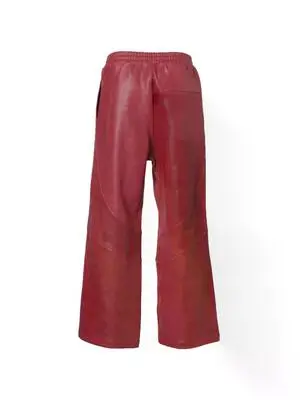 DOUBLET Leather Basketball Shoe Pocket Trousers