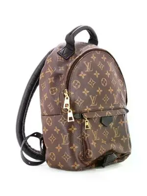 LOUIS VUITTON Palm Springs Monogram Canvas Pm Backpack