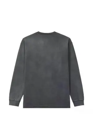Izzue Logo-print Long-sleeve T-shirt - Grey