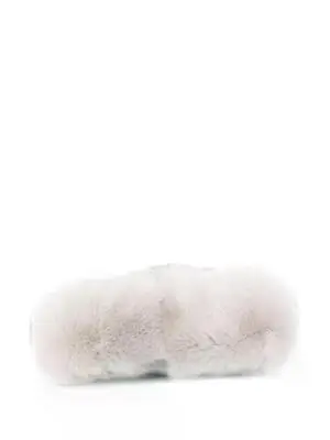LISKA Fur Trimmed Beanie Hat