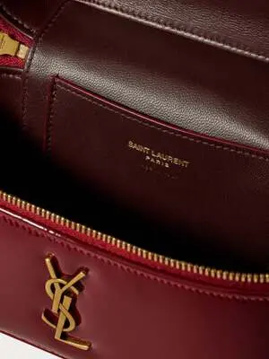 Saint Laurent Patent Leather Vanity Bag - Red