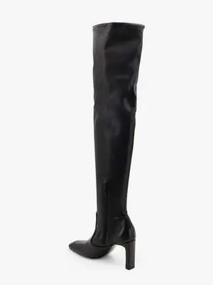 TOTEME Square Toe Leather Boots